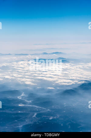Ten thousand meters of high-altitude aerial photography of the ...