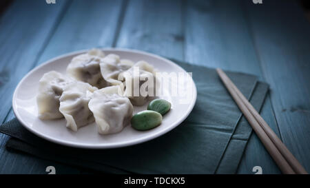 Traditional Chinese Dumplings with Laba Garlic – Winter Festival Food ...