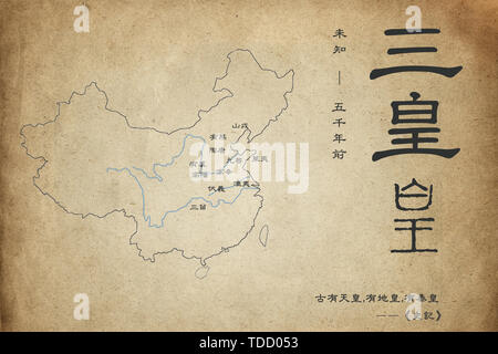 Shang Dynasty Map