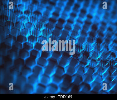 Graphene sheet, illustration. Graphene is an allotrope of carbon that ...