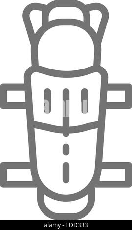 Simple line icon of shin guards, essential protection for athletes ...