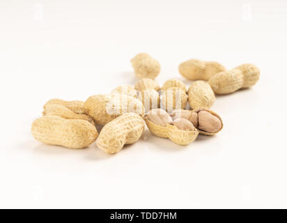 Multi-flavored thin-skinned peanuts Stock Photo - Alamy