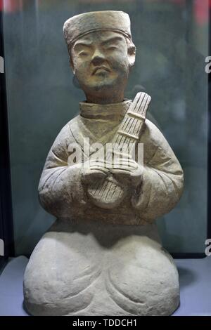 Ancient Chinese cultural relics of the Han Dynasty in the museum ...