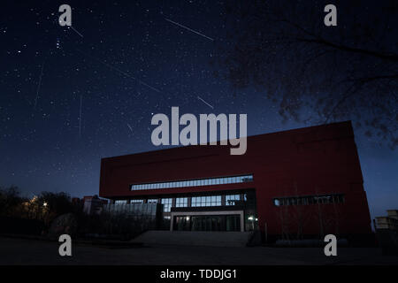 Leo meteor shower Stock Photo - Alamy