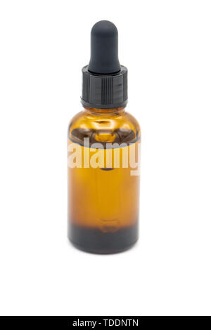 Essential oil bottle mockup for medical, eye or skin health. Isolated ...