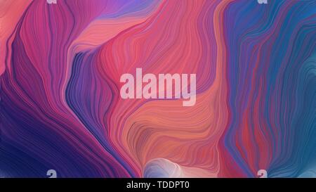 curved lines artwork with moderate pink, moderate red and baby pink ...