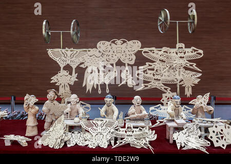 Folk life scene mud sculpture Stock Photo - Alamy