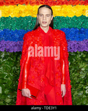 Jordan Roth attends the 2019 “Tony Awards”, The Antoinette Perry Award ...