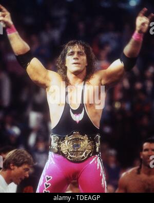 Bret “The Hitman” Hart 1994 Photo By John Barrett/PHOTOlink.net Stock ...