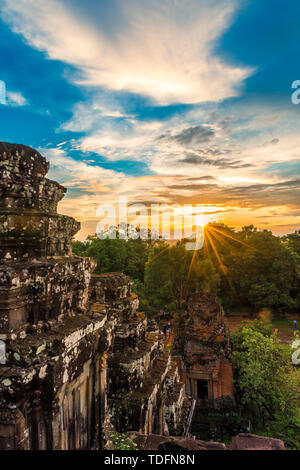 Towers among ruins Stock Photo - Alamy