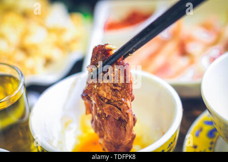 Chengdu cuisine elements Stock Photo - Alamy