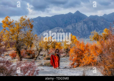 Hu Yang desert Stock Photo - Alamy