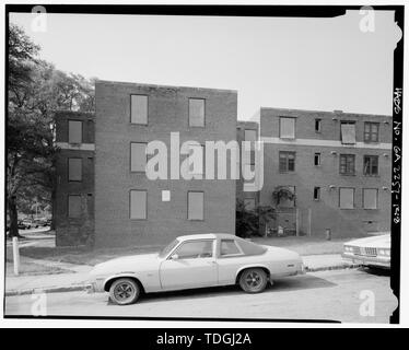 North side. - Techwood Homes, Building No. 20, 570-580 Techwood Drive ...