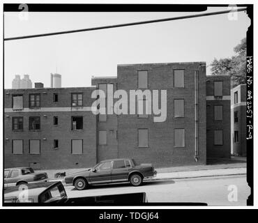 North side, west section. - Techwood Homes, Building No. 7, 433 ...