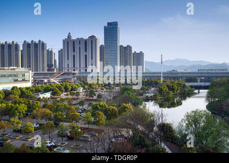 Beilun City Building, Ningbo Stock Photo - Alamy