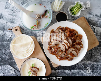 Peking Roast Duck Package Stock Photo - Alamy
