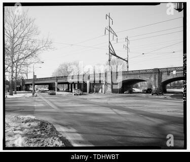 The Pennsylvania Railroad, Connecting Railway Bridge over the ...