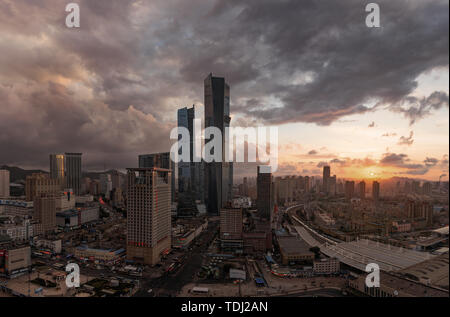 Dalian city scenery Stock Photo - Alamy