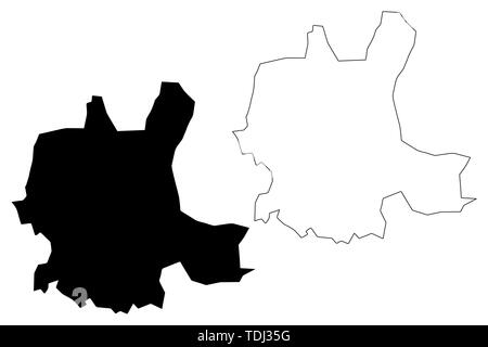 Phnom Penh (Kingdom of Cambodia, Kampuchea, Provinces of Cambodia) map ...