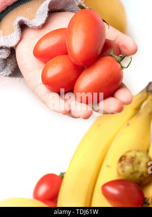 Fresh fruit combination Stock Photo - Alamy