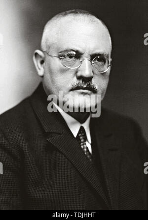 CARL BOSCH (1874-1940) German chemist and engineer, founder of IG ...