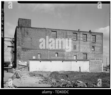 OBLIQUE VIEW FROM SOUTHEAST OF EAST (FRONT) FACADE - Majestic Theater ...