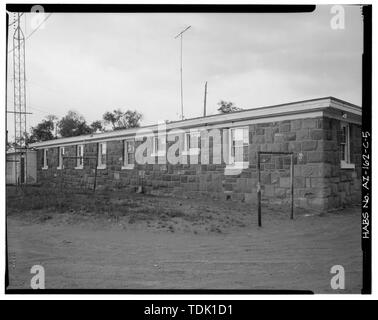NORTH BACK Pinon Boarding School, Residence, Navajo Route 41, North of ...
