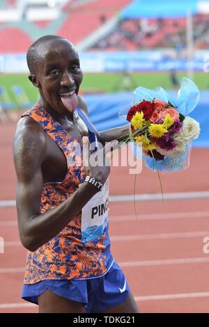 Edward Zakayo PINGUA of Kenya in the men's 10000 metres - Final at the ...