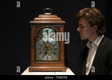 Table clock 17th century Clockmaker: Johann Heinrich Kleinschmidt ...
