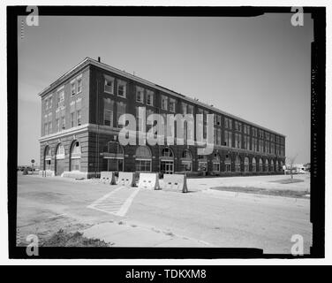 Oblique view of east and north sides, facing southwest. - Albrook Air ...