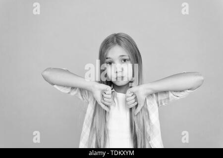 Ways parents can change kids likes and dislikes. Girl little kid sad ...