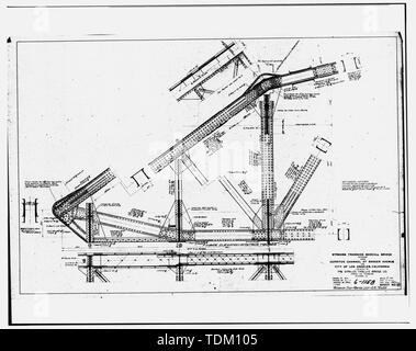 Original engineering drawings sheet 8- Trunnion End Moving Leaf-Center ...