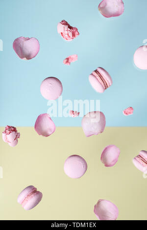 Pink background Tanabata Valentine's Day love gift Stock Photo - Alamy