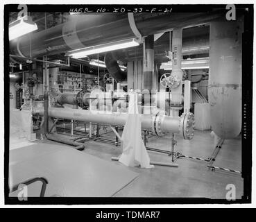 PBF (PER-620) interior, basement level. Detail of coolant piping. Date ...