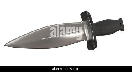 3d rendering of a boot knife isolated on white background Stock Photo ...