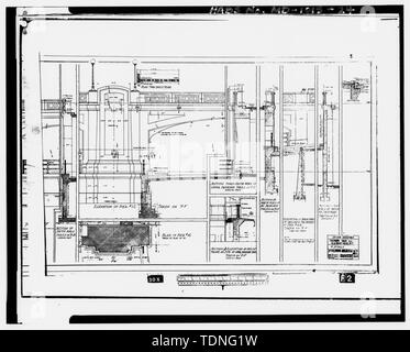 Photocopy of microprint of drawing (microfilm in collection of Amtrak ...