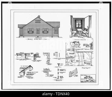 Photocopy of Sheet 3 of Building Plan R4-51, (USDA, Forest Service ...