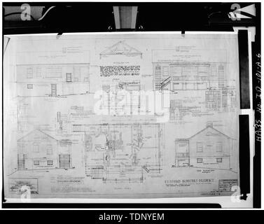 Photocopy of an original drawing 3 May 1935 INSPECTION STATION FLOOR ...