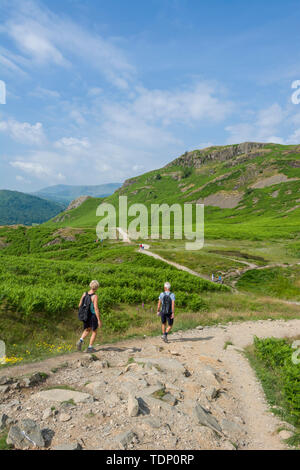 Clappersgate in the Lake District Cumbria England Autumn Colours Stock ...
