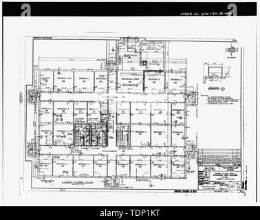 Photocopy of drawing (1958 civil engineering drawing by the Ralph M ...