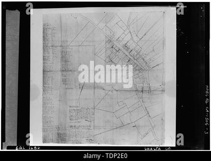 Map of Shasta in California Stock Photo - Alamy