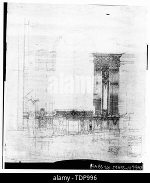 Photocopy of blueprint (original in HABS files) Thomas W. Lamb ...
