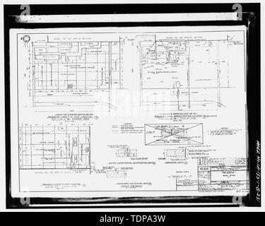 Photocopy of drawing (1958 civil engineering drawing by the Ralph M ...