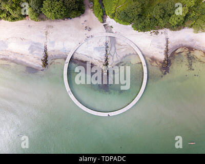 The Infinity Bridge in Aarhus, Denmark Stock Photo - Alamy
