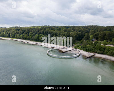 The Infinity Bridge in Aarhus, Denmark Stock Photo - Alamy