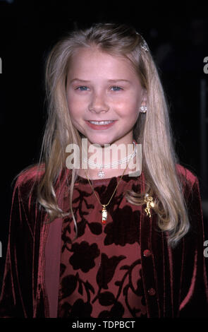Dec 10, 1998; Los Angeles, CA, USA; Young actress MIKA BOOREM at the ...