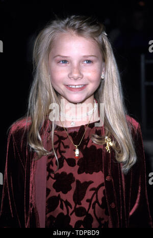 Dec 10, 1998; Los Angeles, CA, USA; Young actress MIKA BOOREM at the ...