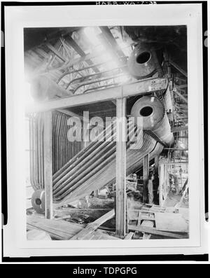 A 1909 photograph from Seattle, Washington, showing lumbering ...