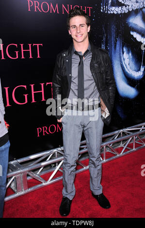 Kelly Blatz World Premiere of 'Prom Night' held at The Cinerama Dome at ...