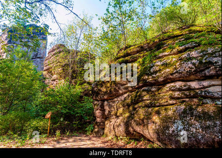Tangwang River Linhai Strange Stone Scenic Area Stock Photo - Alamy